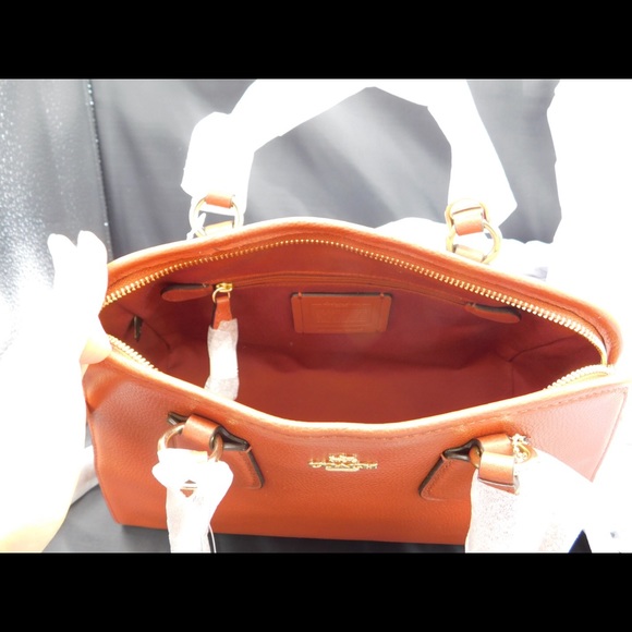 Coach | Bags | Coach Pebbled Nolita Satchel In Terracotta | Poshmark